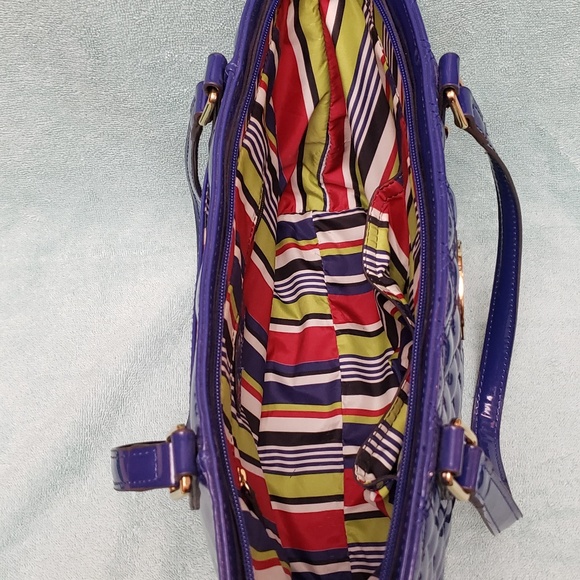 Anne Klein | Bags | Anne Klein Blue Quilted Purse | Poshmark